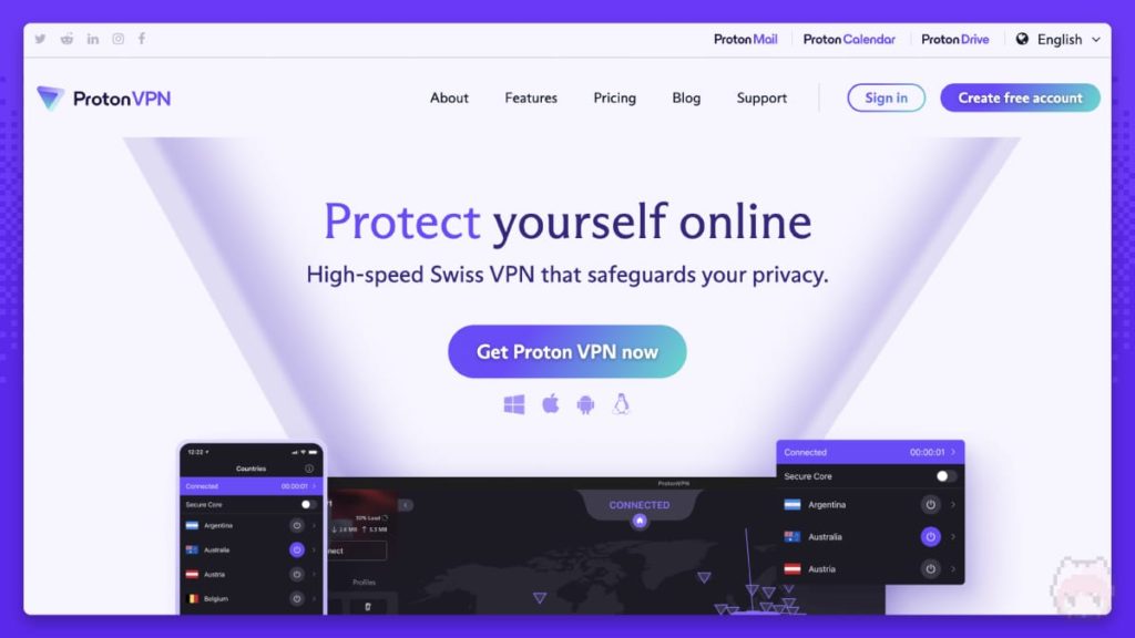 『ProtonMail』VPN・Drive・Calendarを開始…脱Googleできる？ | 8vivid